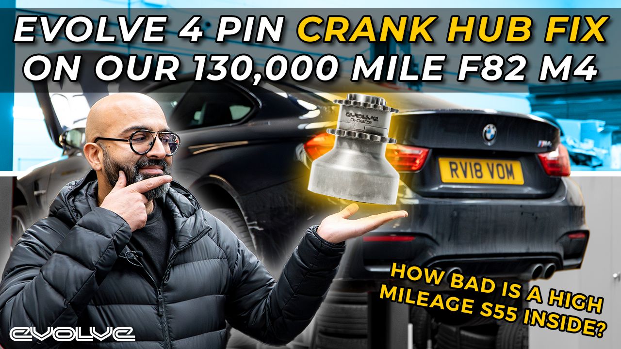 How does a 130,000 mile M4 engine look inside? Evolve S55 Billet Crank – Evolve Automotive USA