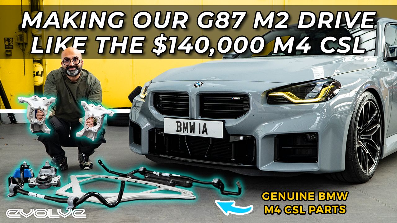 Making our G87 M2 drive like an M4 CSL - Hardware + Software + Alignme – Evolve Automotive USA