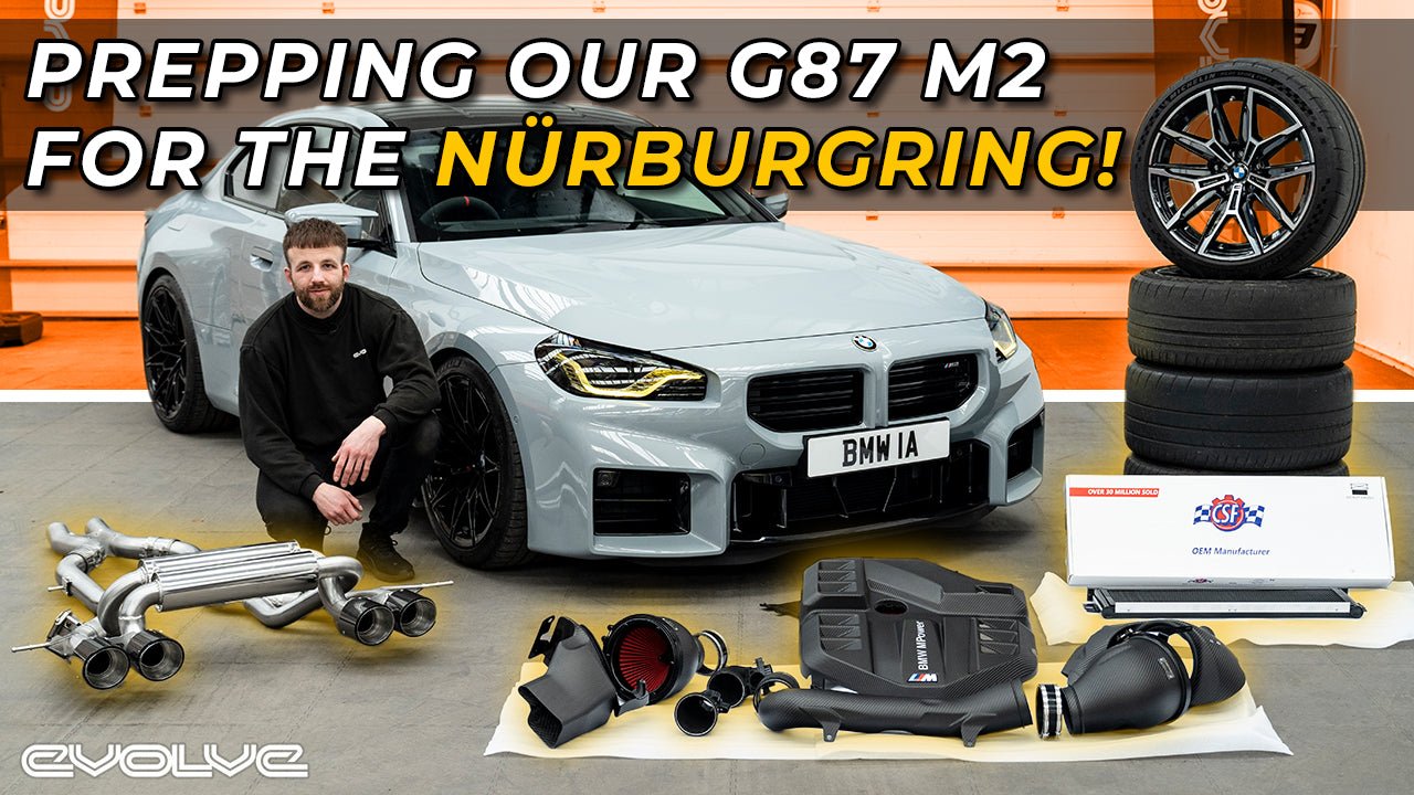 Nürburging prep for our G87 M2! Eventuri Intake + Eisenmann Exhaust + – Evolve Automotive USA