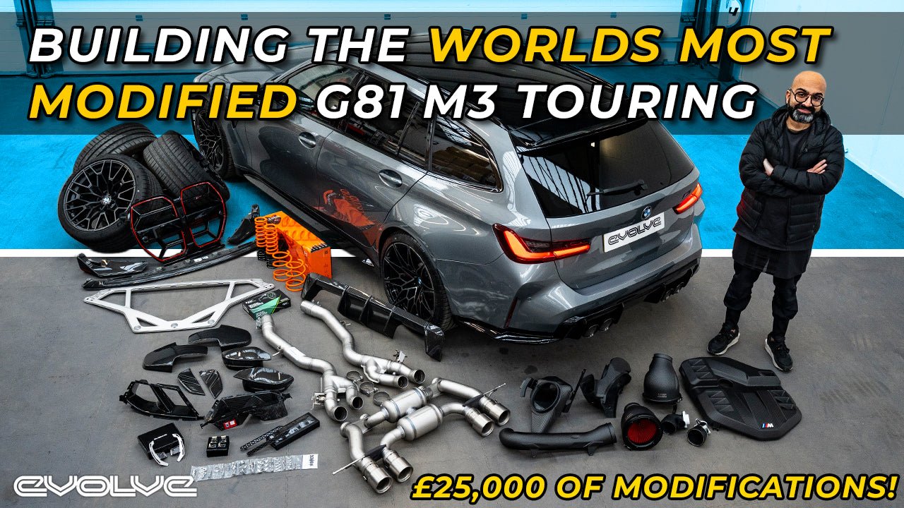 THE WORLDS MOST MODIFIED G81 M3 TOURING - FULL CSL BUILD START TO FINI ...